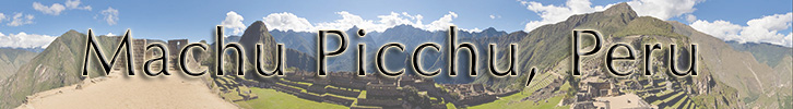 Machu Picchu Virtual Tour